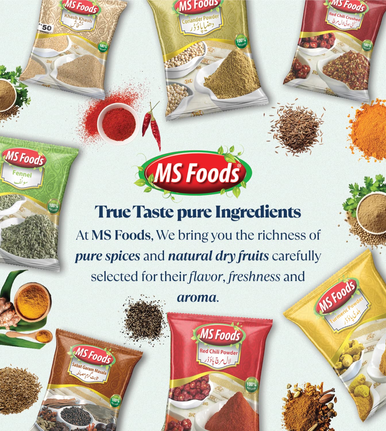Premium Spices and Dry Foods